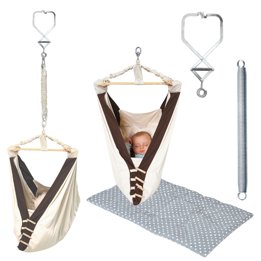 4-in-1 Kangoo Federwiegenset mit Türklammer Door Clamp | Hängematten ...